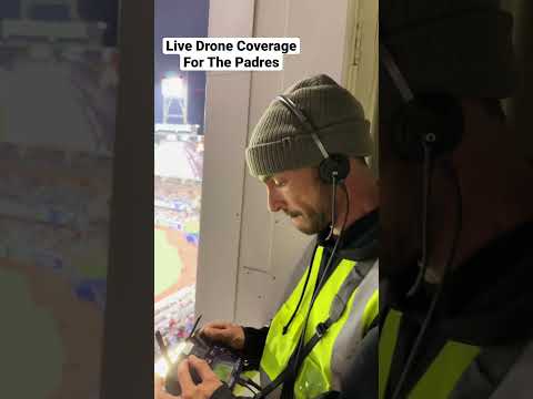 San Diego Padres Live Drone Coverage | Live-streaming MLB Baseball #padres #livestream #dronevideo