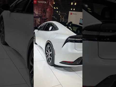 2024 toyota prius prime at nyc car show 2023