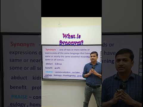 What is Synonym? #synonyms #definition #exam #basicenglish #grammar #youtube #viral #shorts