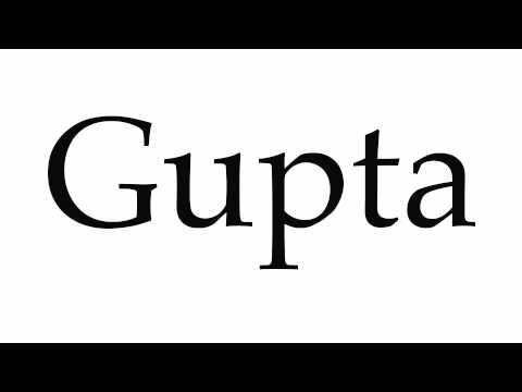 How to Pronounce Gupta