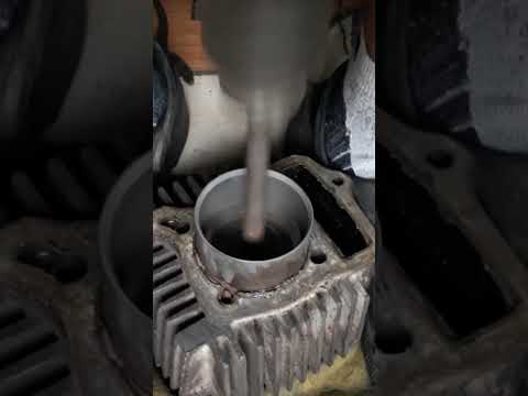 human reboring machine#diy#wjhfamily #shorts #motorcycle cylender head