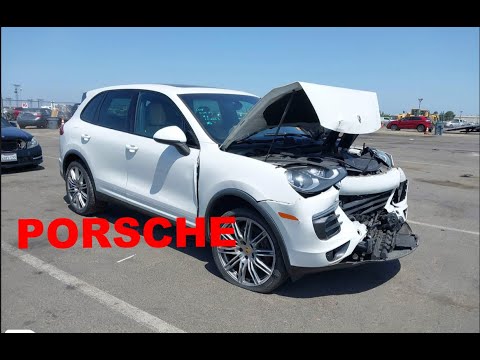 Porsche Cayenne sudsužytas