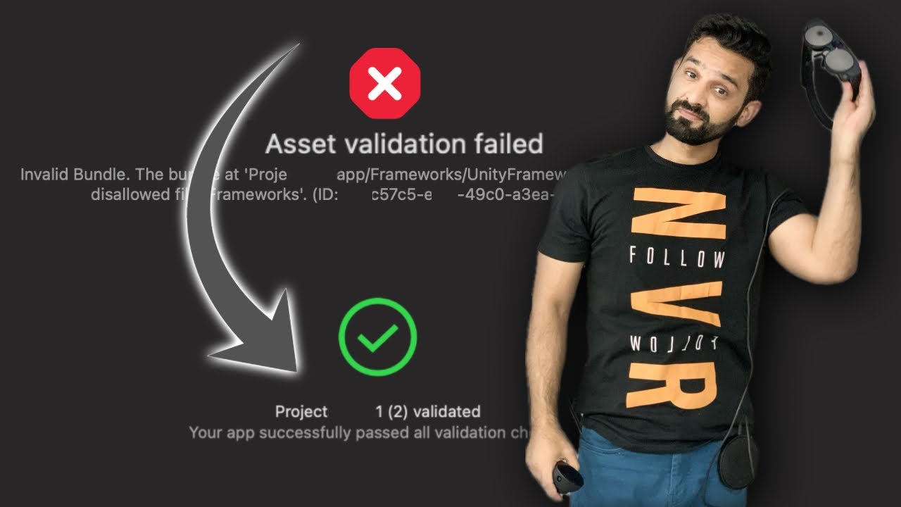 Asset Validation Failed  - Unity - Xcode - iOS