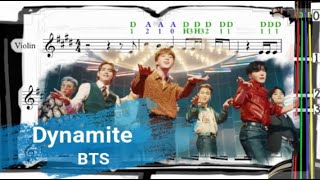 BTS - Dynamite Sheet