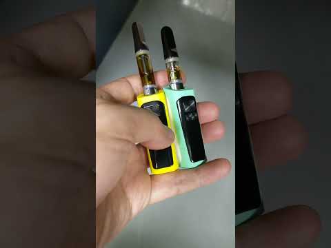 Yellow or Light Blue? #DOTECO #TIK20 #cartridge #510ThreadBattery