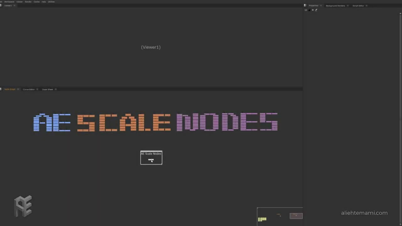 AE Move / Scale Nodes - Nuke Python Tool