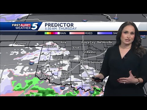 JAN 8, 2025 FORECAST: Snow begins Thursday
