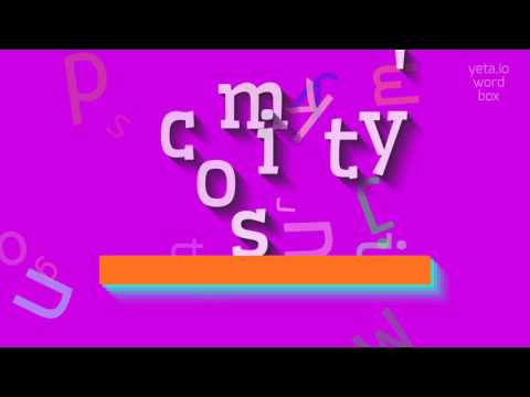 How to say "comity's"! (High Quality Voices)