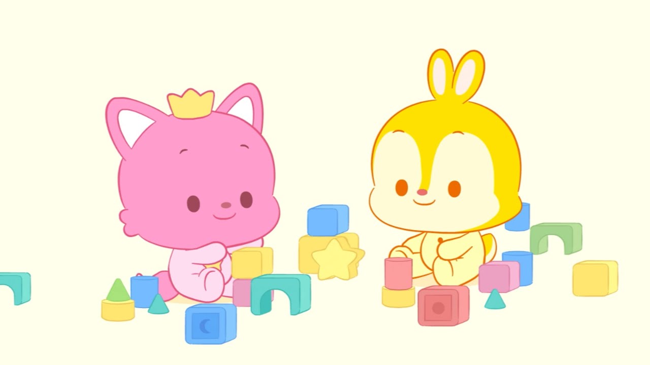 Let's play with Toy Blocks! | Calming  baby animation | relaxing visuals | Pinkfong!Baby Friends