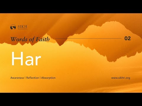 Facts about "HAR" – Words of Faith | Sikh Research Institute