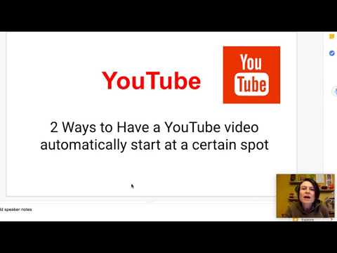 Tech Tip: Set video start time in YouTube and Google Slides | What I ...