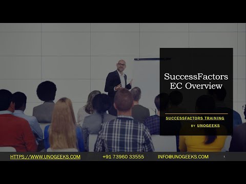 SAP SuccessFactors Training | SuccessFactors EC Overview | SAP SuccessFactors Demo