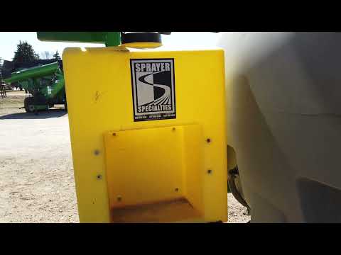 2015 Sprayer Specialties, 3pt, 500-gal, w/60ft Boom, Norac Height ...
