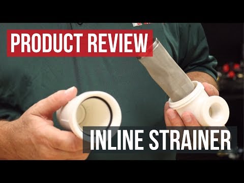 Skid Sprayer Inline Strainer Guide