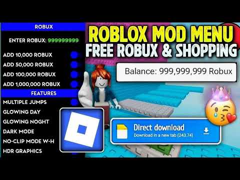 Roblox MOD MENU | Roblox MOD MENU APK Unlimited Robux | Roblox MOD APK (2025)