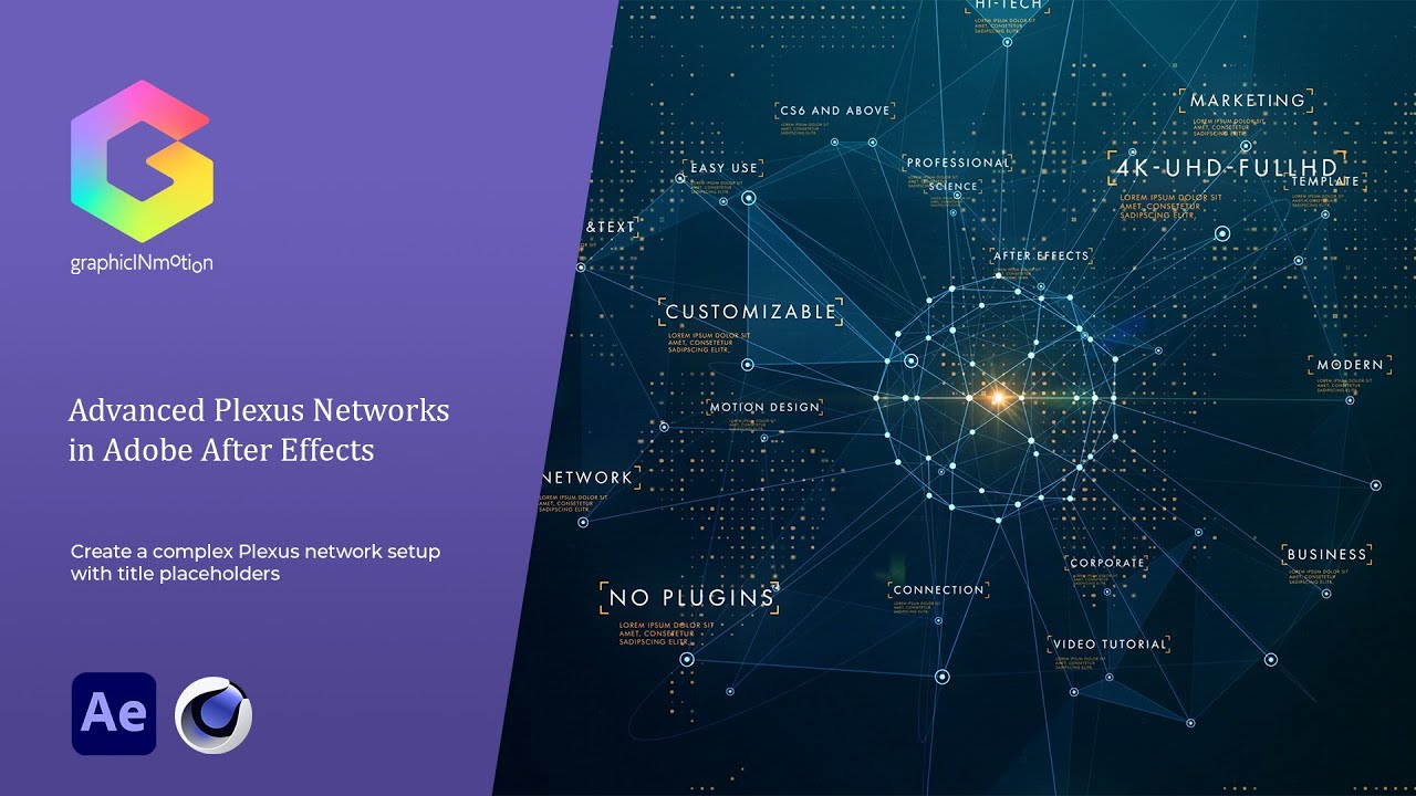Advanced Plexus Network - Adobe After Effects Tutorial