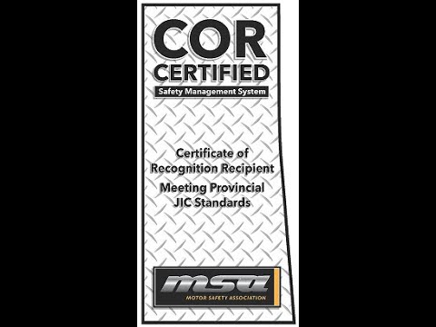 COR Certification Explained