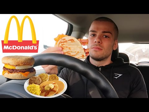 Eating the Entire McDonalds Breakfast Menu 🍔