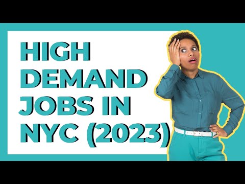 is your job stressful? Top 10 High Demand Jobs in New York with Salaries @letstalkcareerswithsara