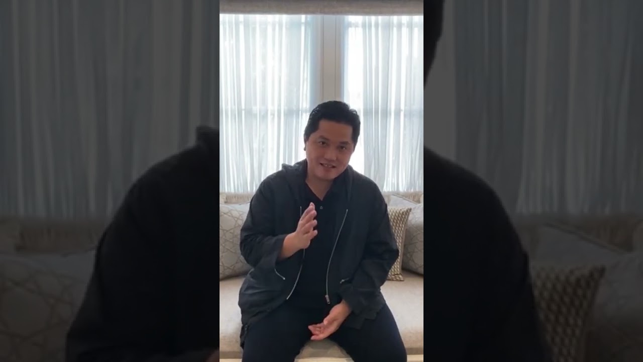 Menteri BUMN Erick Thohir Positif Covid-19, Lekas Sembuh!⁩