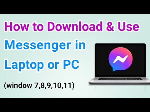 How to download and use facebook messenger in laptop or Pc (full guide)