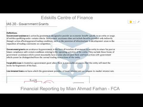 L48 Understanding Government Grants in Accounting | by Mian Ahmad Farhan-FCA