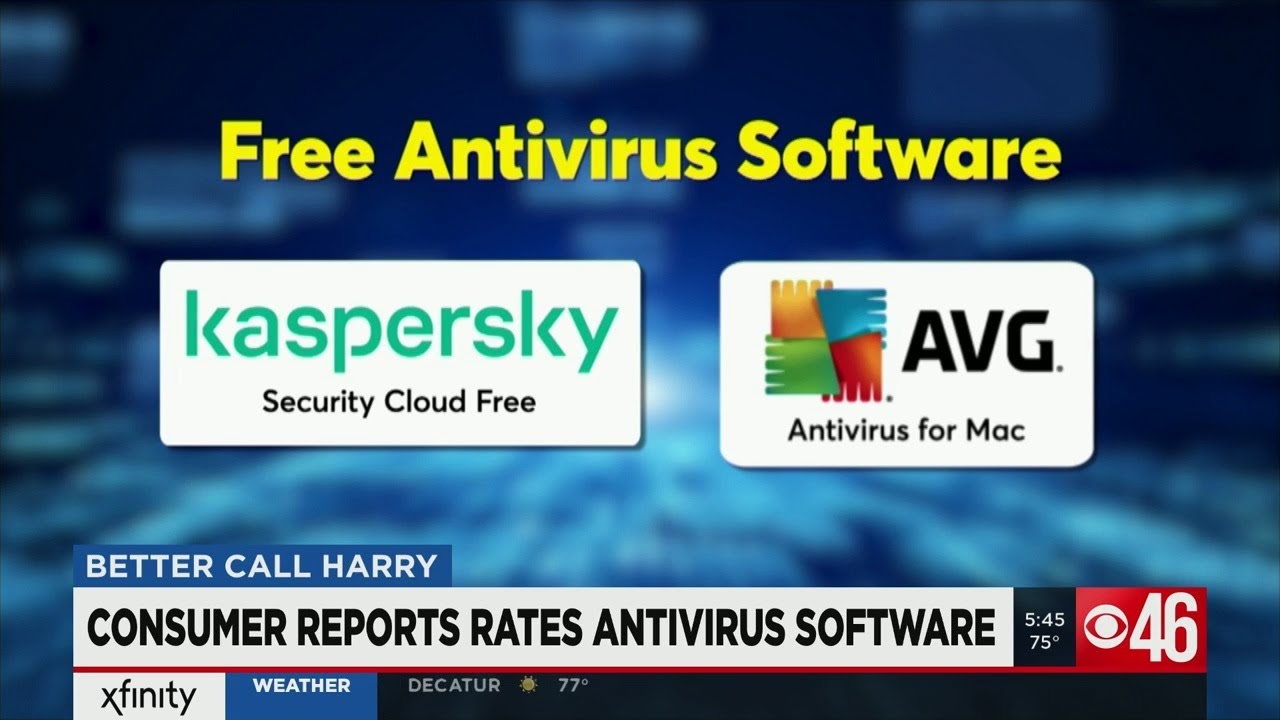 Consumer reports rates anti-virus software