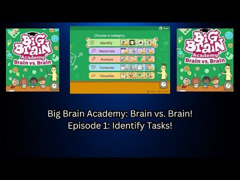 Big Brain Academy: Brain vs. Brain! Identify Activities!
