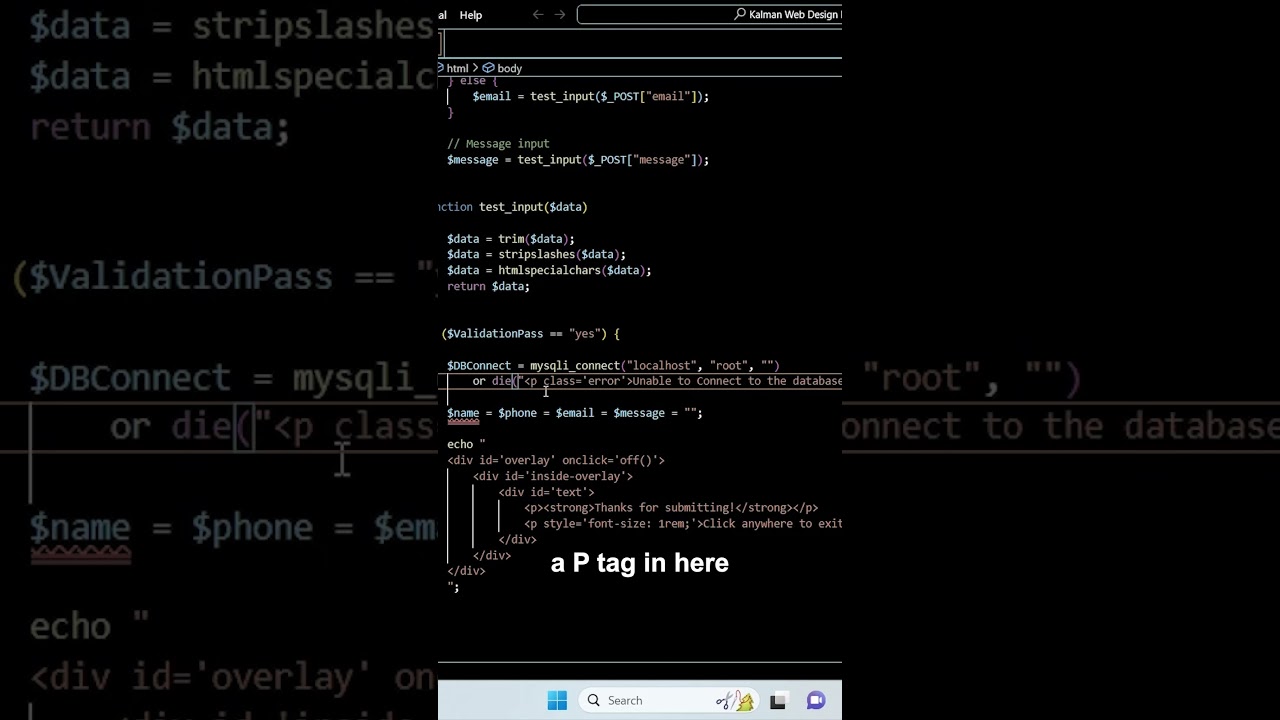Display Database Connection Errors with PHP & MySQL - Complete Guide to Website Databases