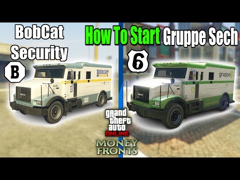 How To Start Bobcat & Gruppe Sech Missions (Unlock Outfits) - GTA 5 Online Money Fronts