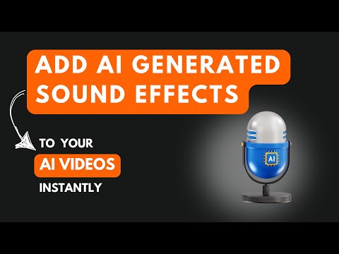 Free AI sound effects (2 easy way to add them to your ai generated videos!)