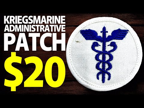 $20 | WW2 German Navy Kriegsmarine Administration Sleeve Insignia Patch | Military Antiques Toronto