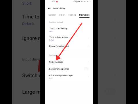 How to on use switch access setting #shorts #youtubeshorts #mobile