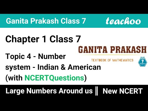 Chapter 1 Class 7 Maths - Ganita Prakash - Topic 4 - Number system - Indian & American (with NCERT)