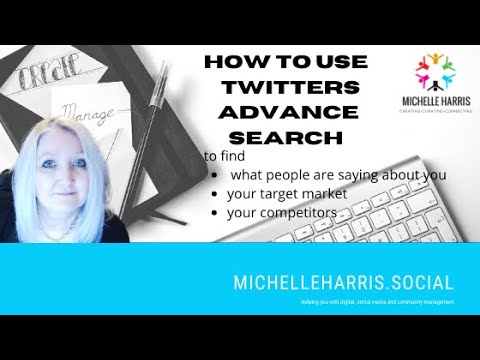 The one where I help you to use Twitters Advanced Search