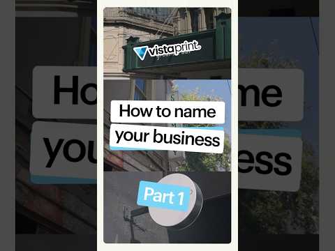 How to name your business - part 1 #smallbusinessmarketing
