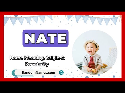 Nate - Baby Boy Name Meaning, Origin & Popularity - RandomNames.com