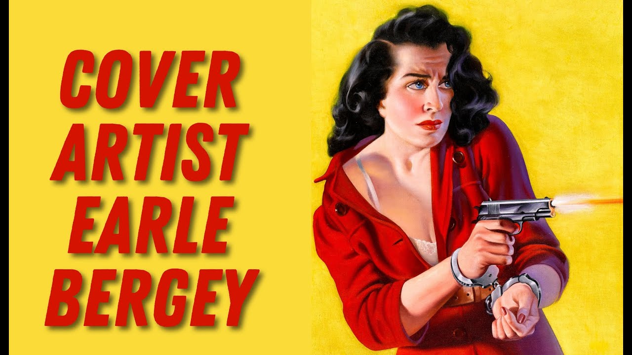 Pulp and Paperback Cover Artist Earle Bergey #4k #vintage #illustration #vintage #sciencefictionart