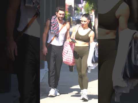 Joey Graziadei Caught Spread Jenna Johnson Ass at DWTS Studio in LA 15th October 2024