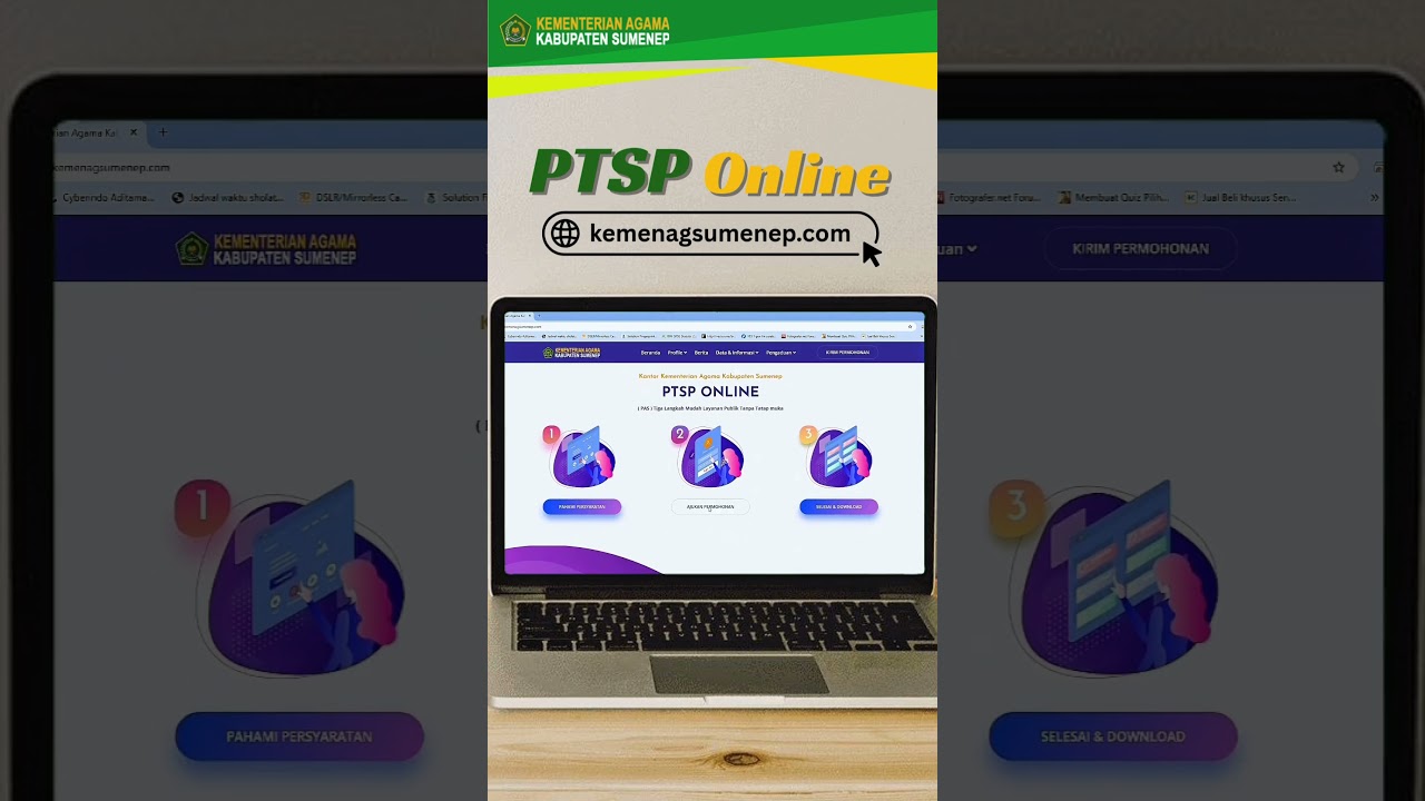 Tutorial Potrait PTSP Online