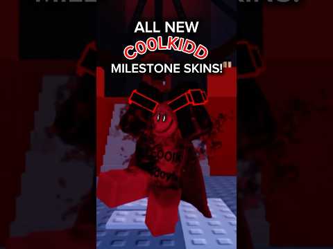 All New c00lkidd Milestone Skins in Forsaken Roblox #forsaken #roblox #update #c00lkidd