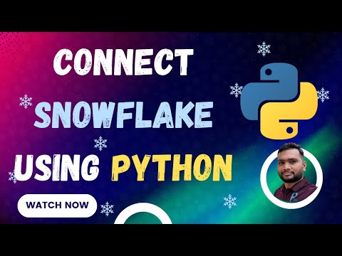 Connect snowflake from python application #snowflake #python #connection snowflake python connector