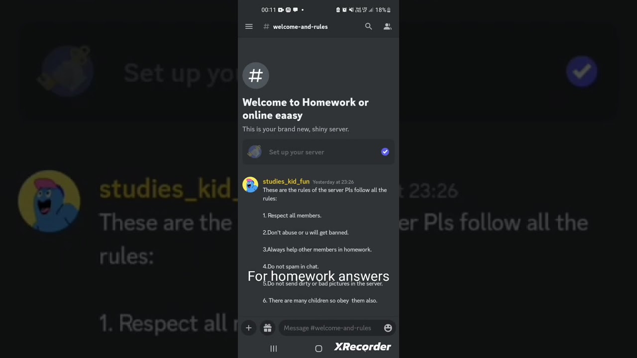 Join my server for homework answers #discord