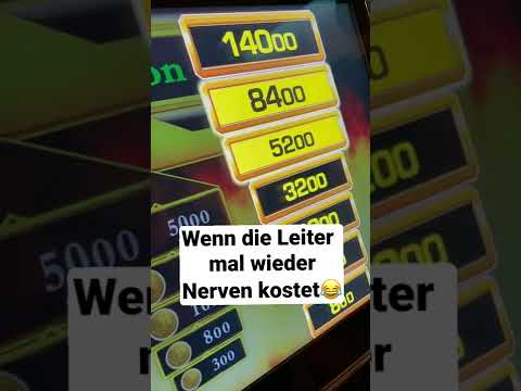 Wenn die Risikoleiter am Merkur Magie Spielautomaten mal wieder Nerven kostet😂 #spielautomaten