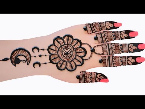 😱🔥easy top Arabic mehndi design-weddingDulhan special #mehndidesign-simple#henna #madhi#eid #mehandi