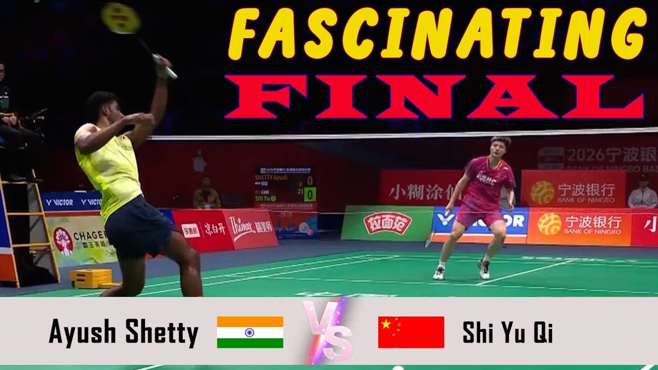 FASCINATING FINAL | Ayush Shetty VS Shi Yu Qi