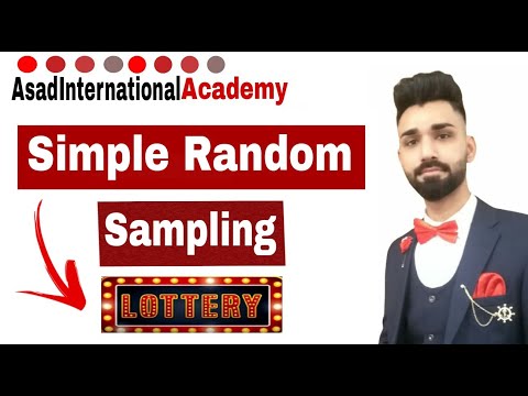 SIMPLE RANDOM SAMPLING (Clearly Explained) | SMAPLING TECHNIQUES