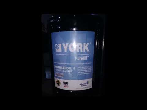 york chiller refrigeration oil - York PureOil C Compressor Oil ...