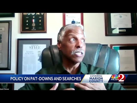 Experts review policies on pat-downs, searches after Marion County deputy was grazed with a bullet