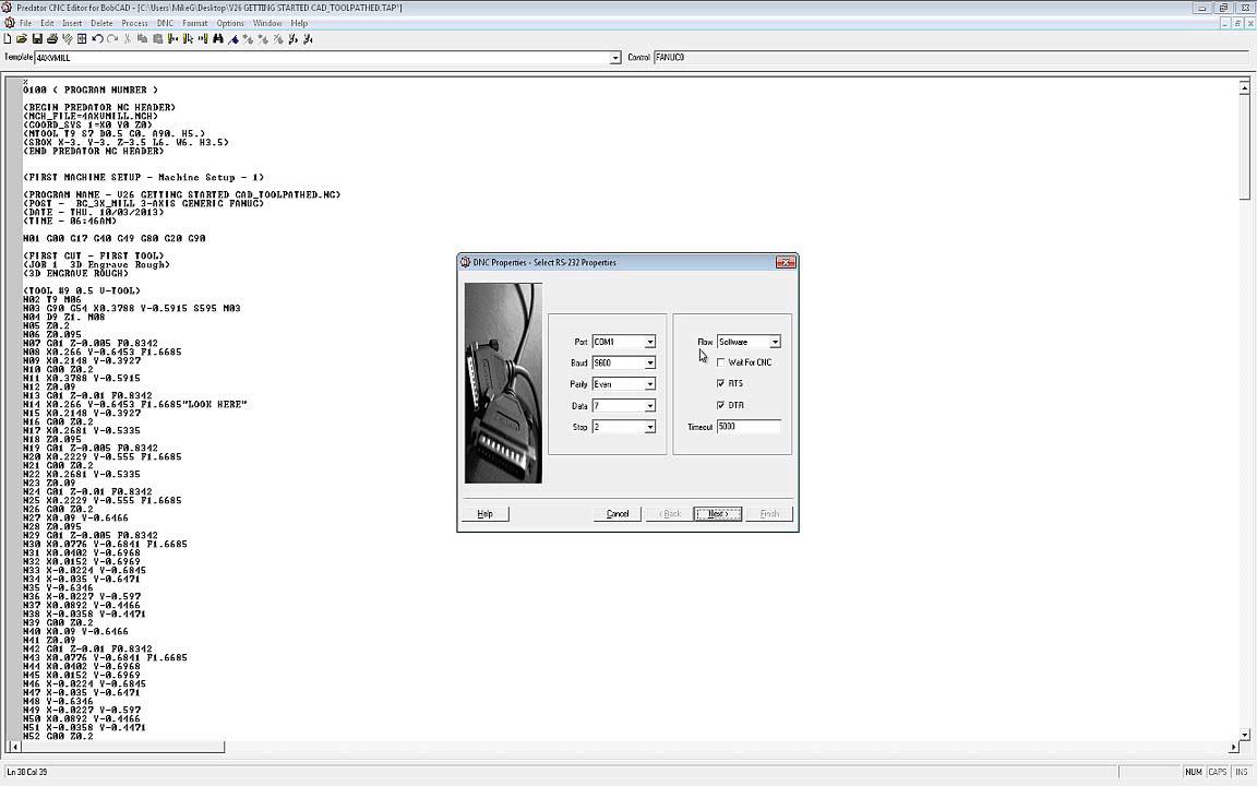 Video 13 Saving Files and Rs232